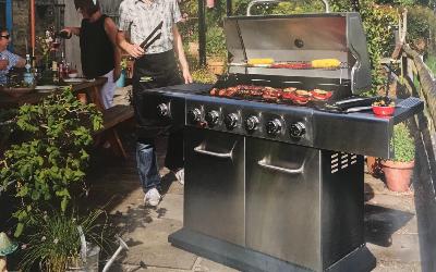 Barbecue gas METEOR 4S Inox OUTBACK